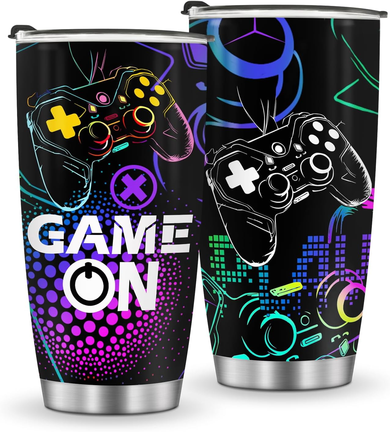 Gamer Mug Tumbler Boys Gifts - Gaming Gamepad Presents for Kids Teens ...