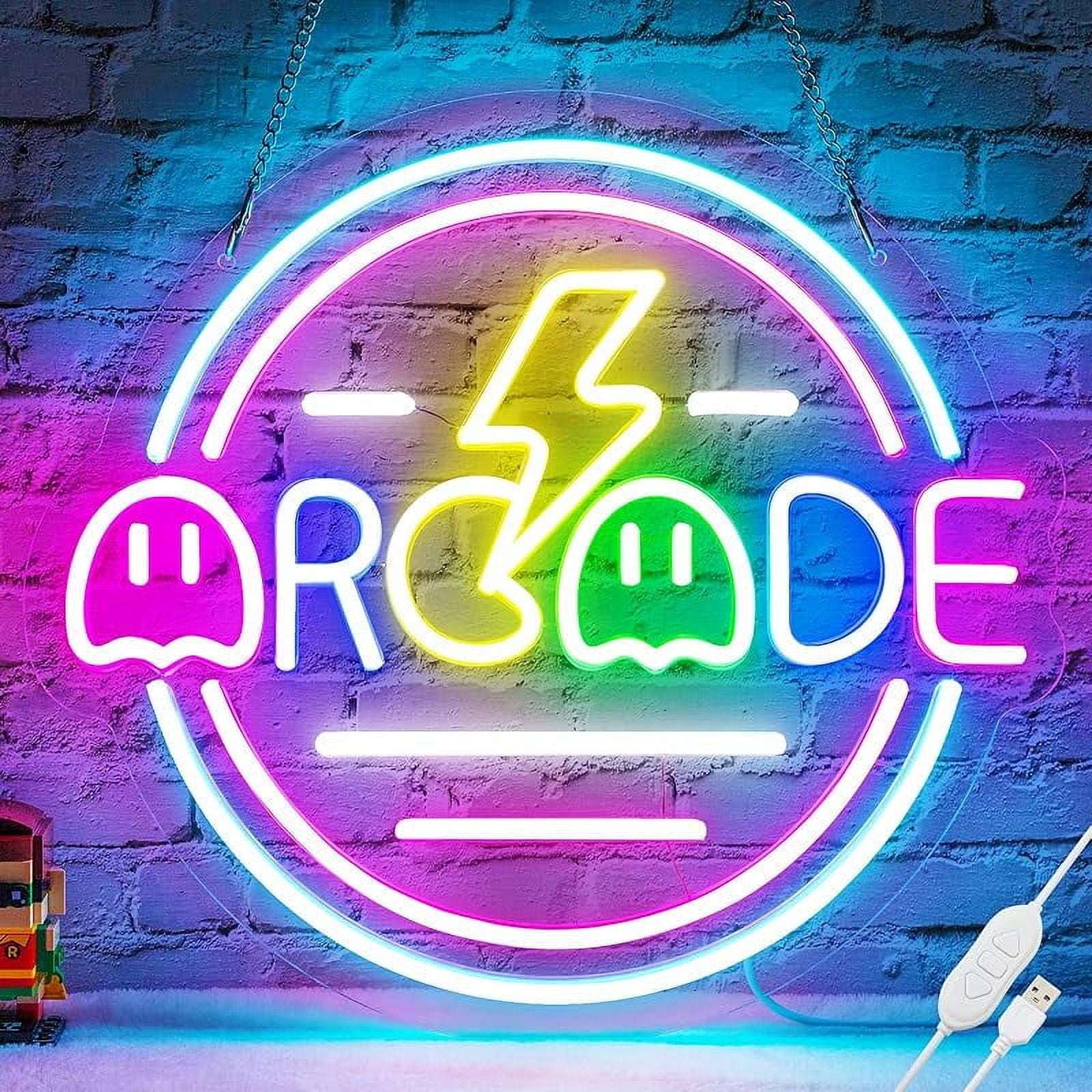 Gamer Neon Sign for Gamer Room Decor, Dimmable Arcade Neon Signs for ...