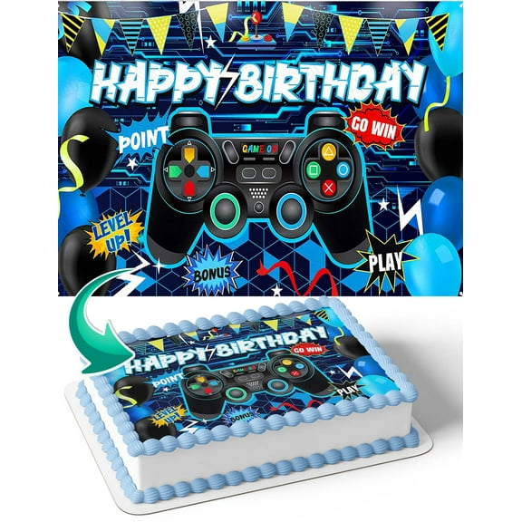 Video Game Birthday Cakes