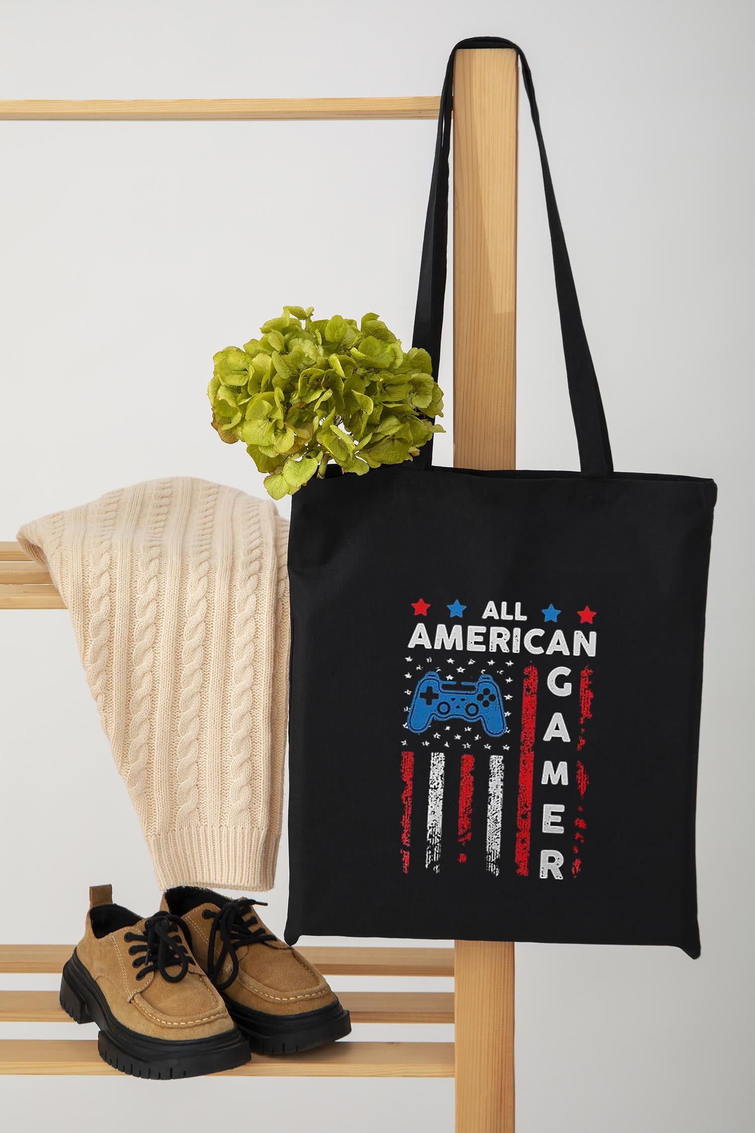 Gamer Patriotic Video Game 4th July USA Retro Gaming Console ...