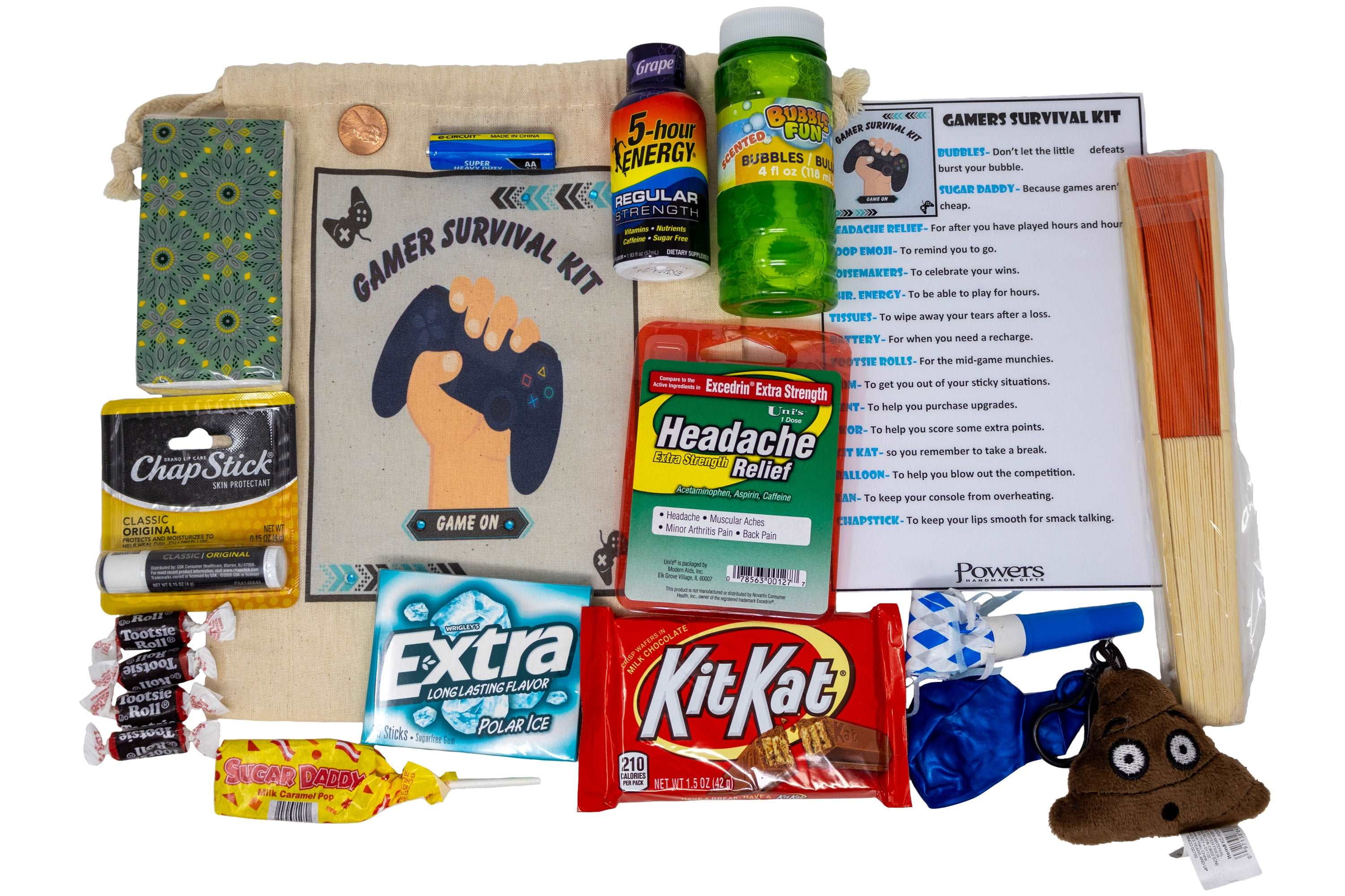 Gamer Survival Kit | Funny Gift Ideas for Gamers - Walmart.com