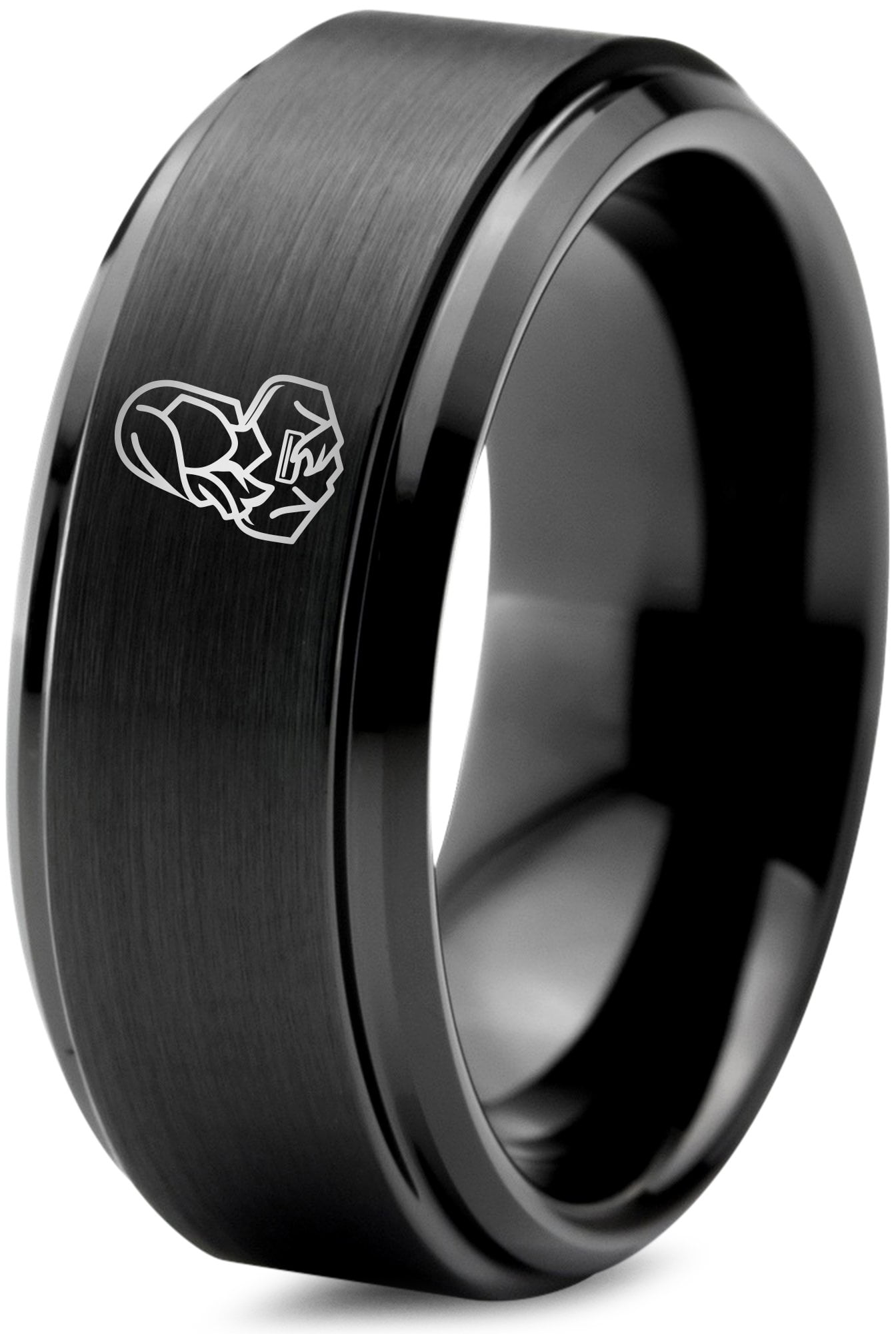 Gamer Tungsten Black Embellished Valentines Day 50th Birthday Simple ...