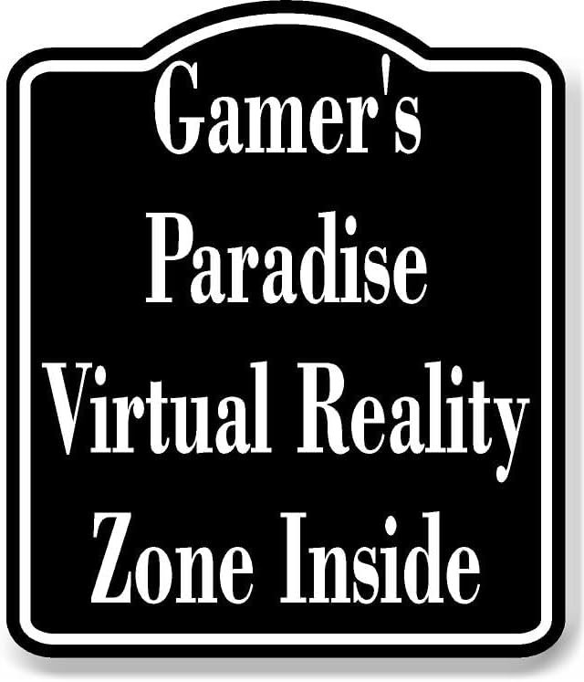 Gamer's Paradise Virtual Reality Zone Inside BLACK Aluminum Composite ...