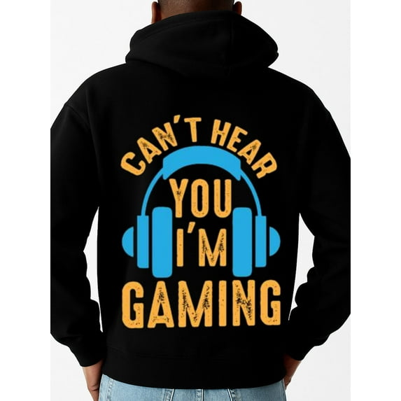 Gamer's Pride graphic hoodies funny humor for men machine washable ...