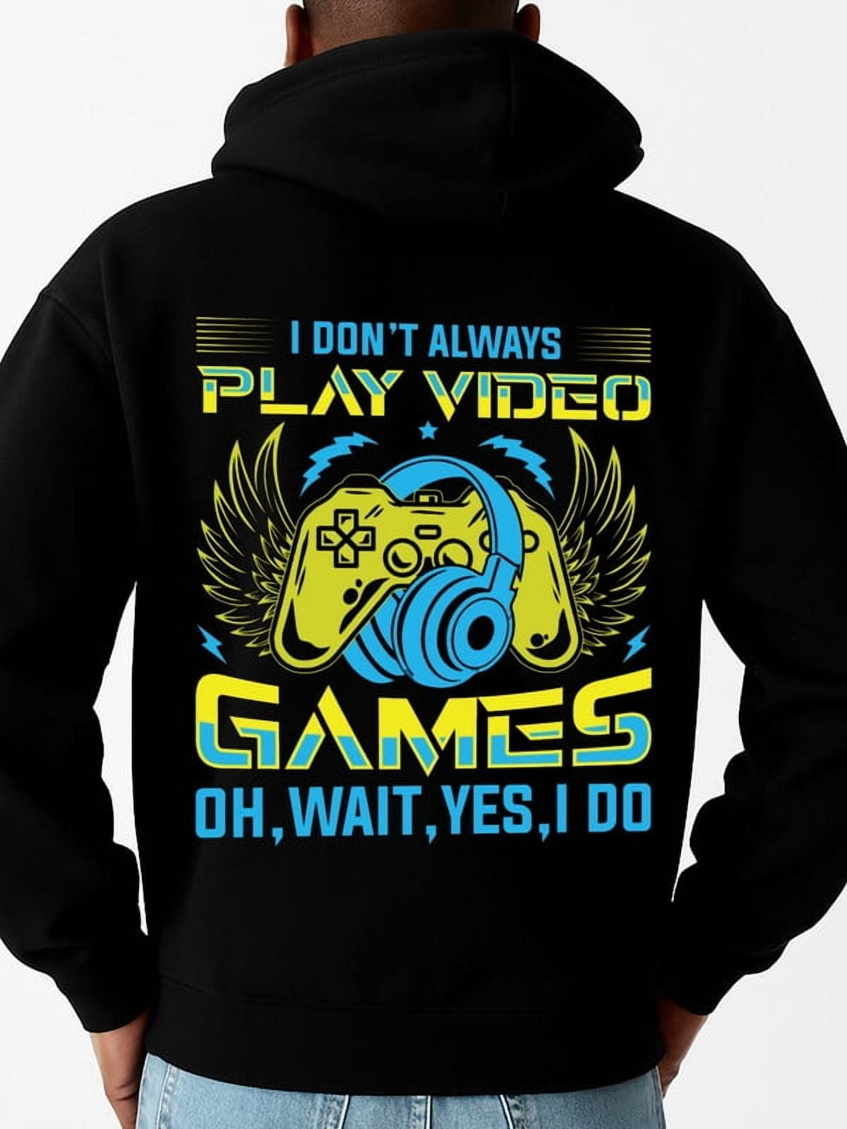 Gamer's Pride hoodies games for men funny hoodies black Regular Fit ...