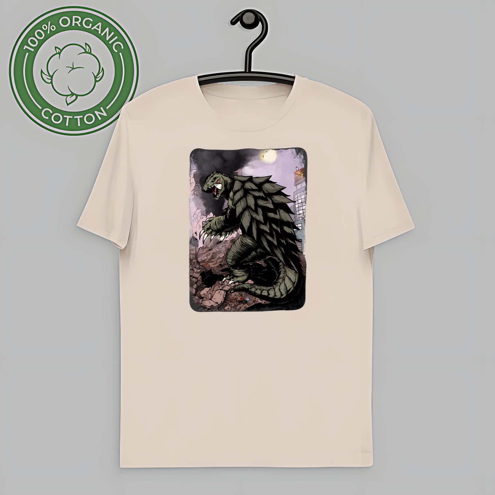 Gamera 60's, Giant Monster Cartoon Scary Animal Movie Funny T Shirt Tee ...