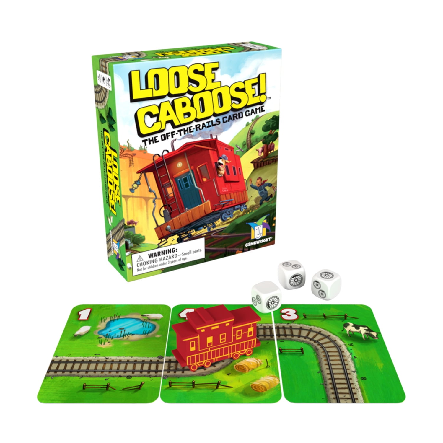 Games - Ceaco Gamewright - Loose Caboose - Walmart.com