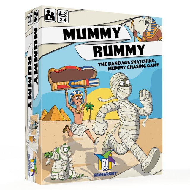 Gamewright - Mummy Rummy - 30th Anniversary Edition - The Bandage ...