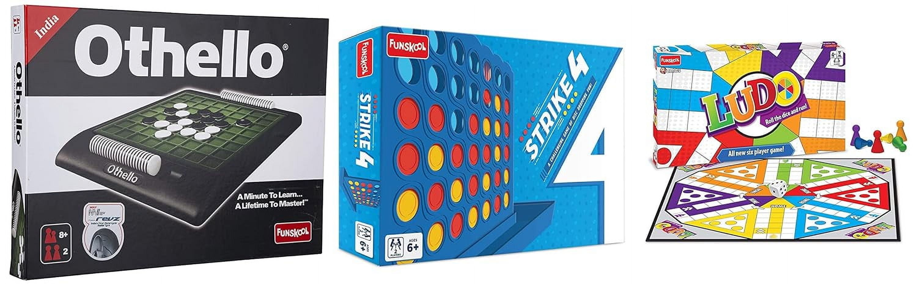 Games Othello Strategy Game Portable Classic Travel Game | Strike 4 ...