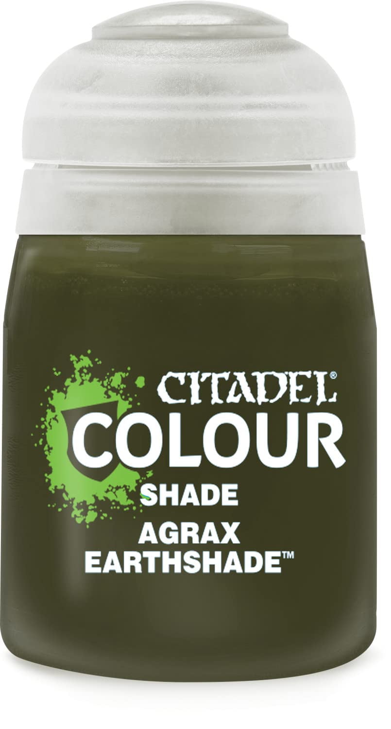 Games Workshop GW2415 18ml Citadel Shade Paint - Agrax Earthshade ...