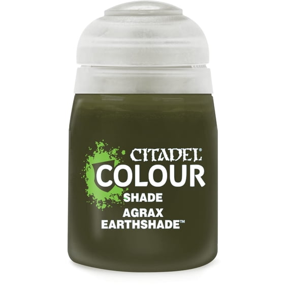Games Workshop GW2415 18ml Citadel Shade Paint - Agrax Earthshade ...