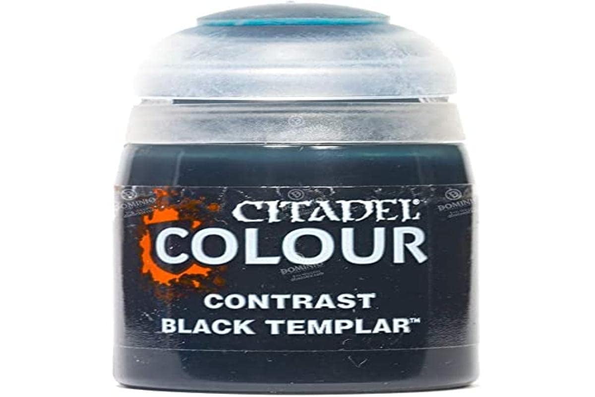 Games Workshop Citadel Contrast Paint: Black Templar (18ml) - Walmart.com