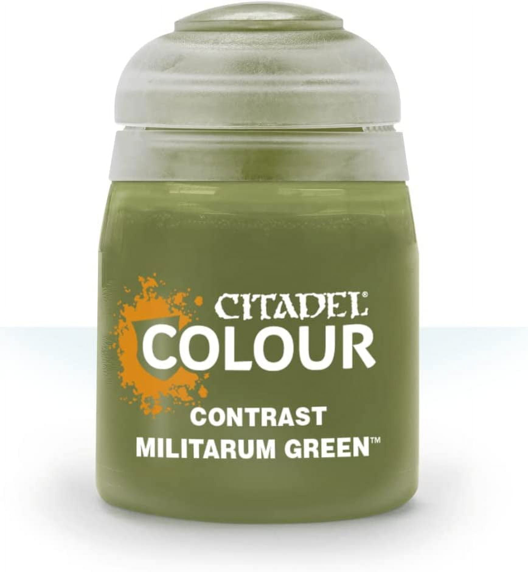 Games Workshop Citadel Colour, 18 ml, Contrast Militarum Green ...