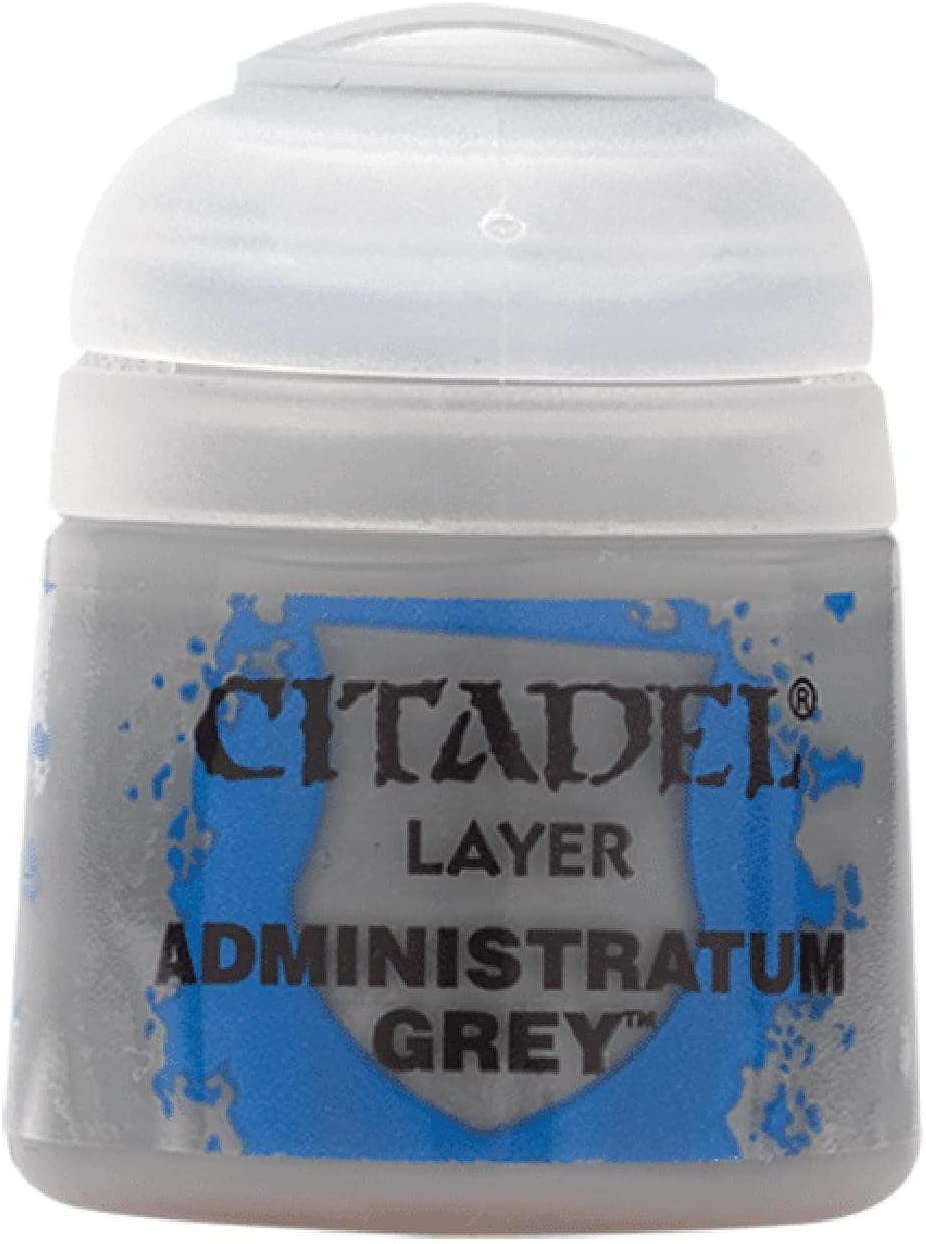 Games Workshop Citadel Layer Paint: Administratum Grey (12ml) - Walmart.com