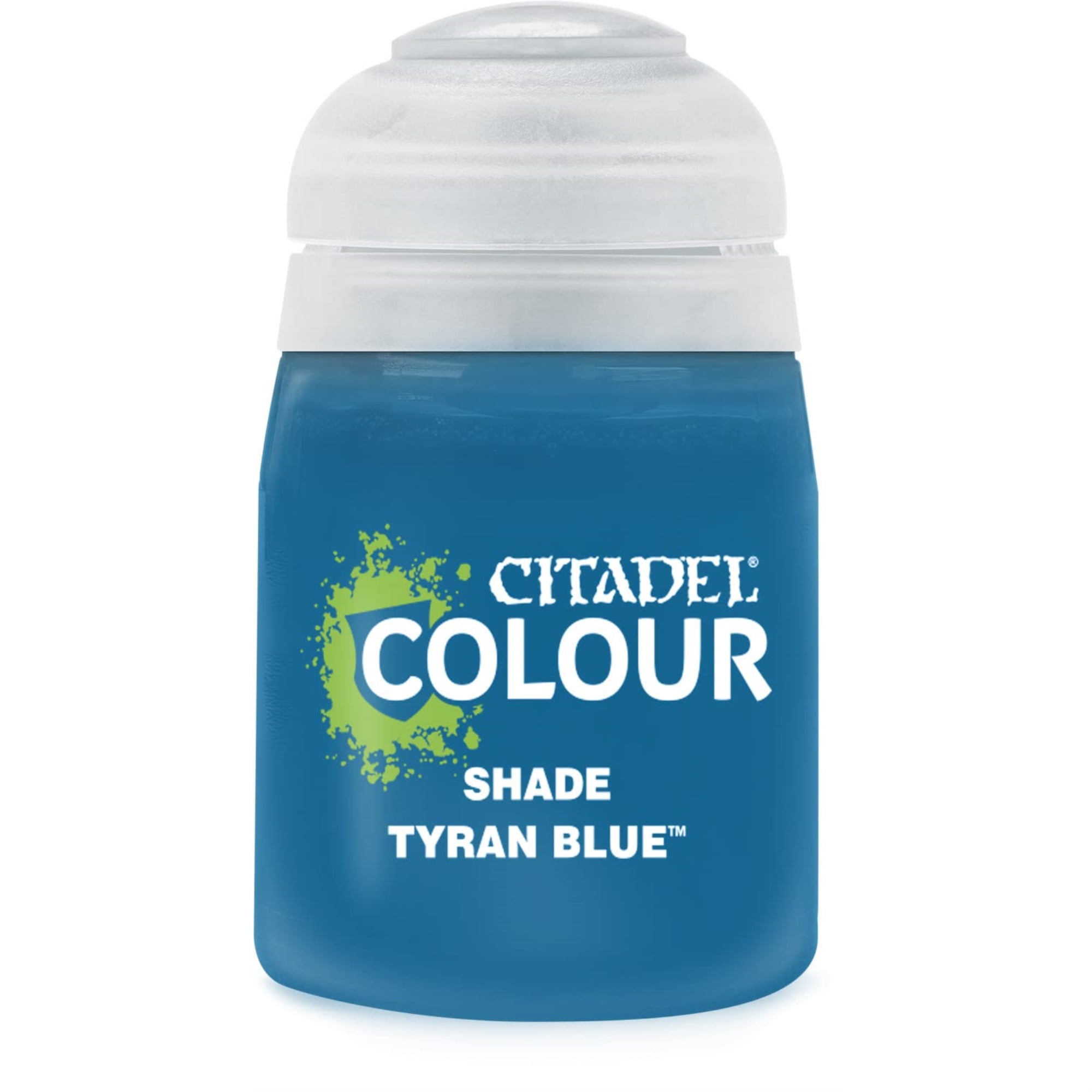 Games Workshop Citadel Paint Shade Paint: Tyran Blue (18Ml) - Walmart.com