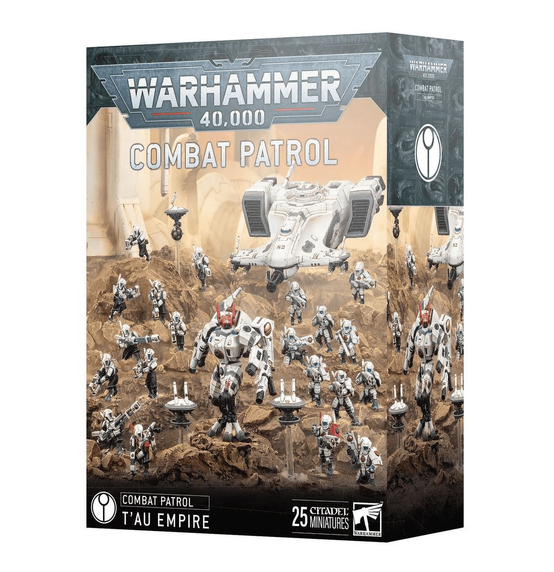 Games Workshop Warhammer 40K Tau Empire Combat Patrol Miniature Figures ...