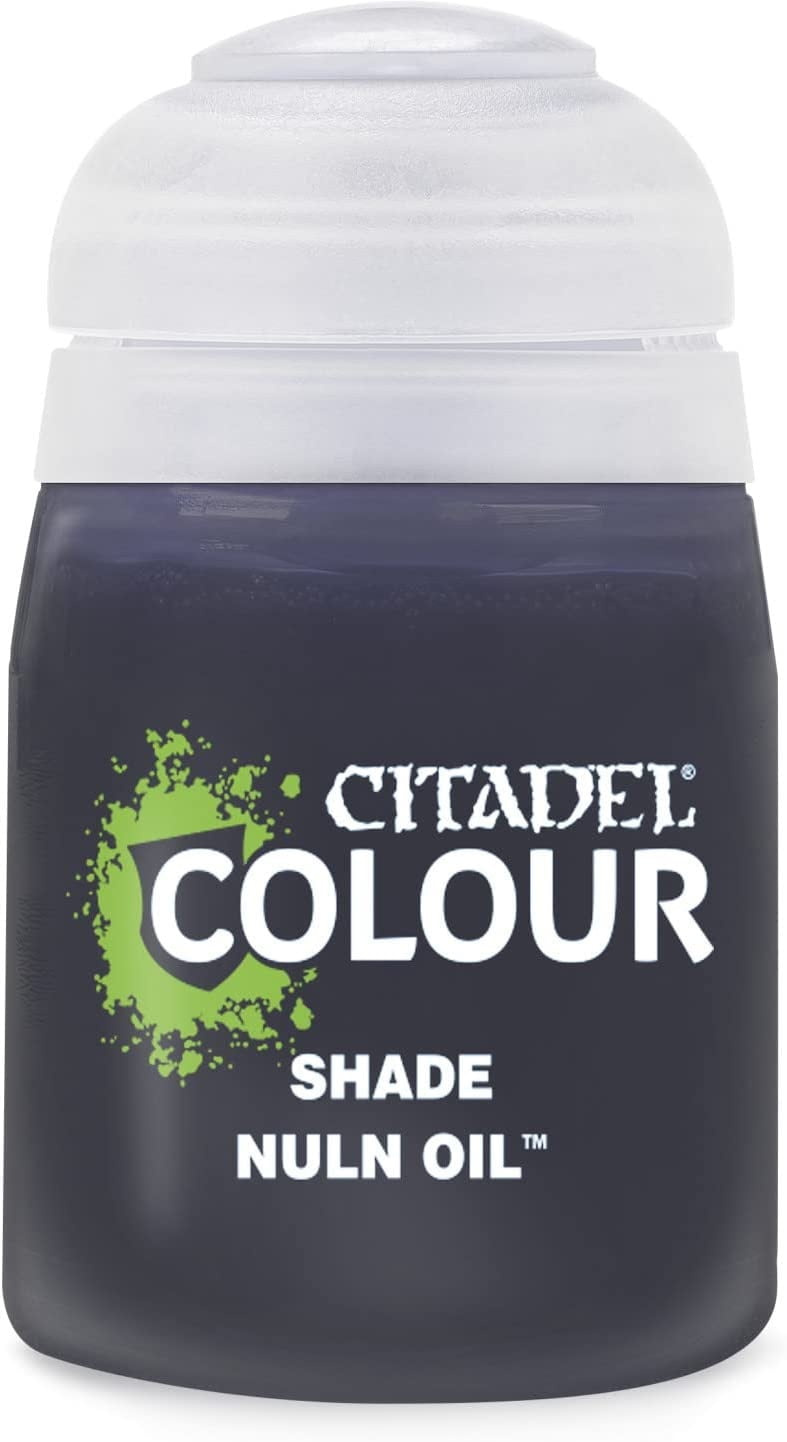 Games Workshop Citadel Paint Shade: Nuln Oil 18Ml for Miniature Models ...