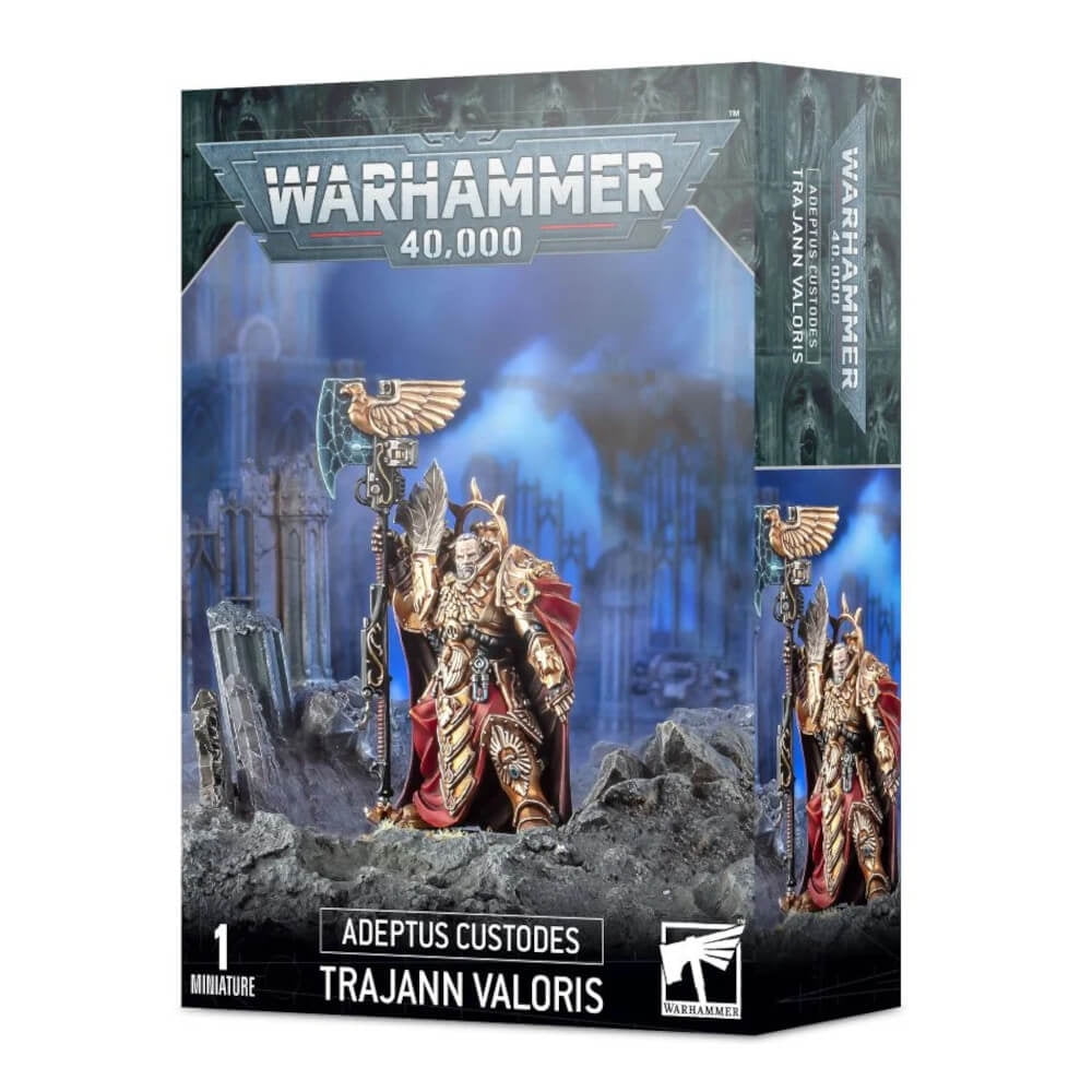 Games Workshop Warhammer 40K: Captain-General Trajann Valoris Miniature ...