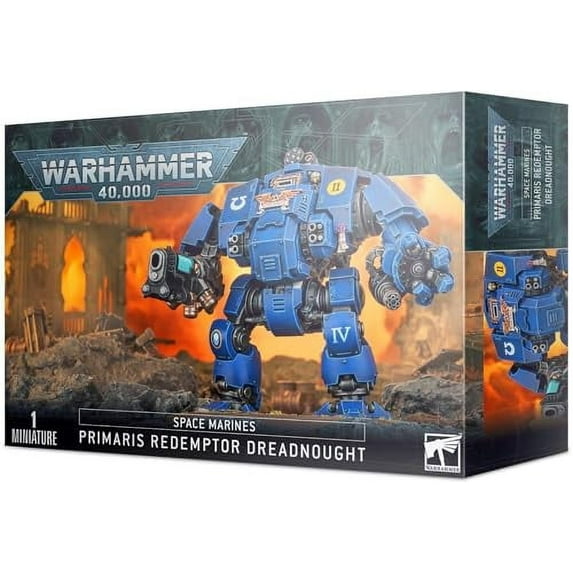 Citadel Miniatures, Warhammer 40K Space Marines Primaris Redemptor ...