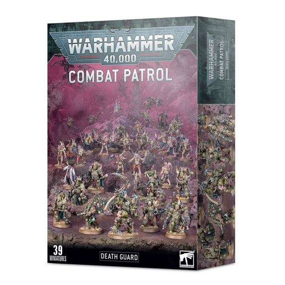 Games Workshop Warhammer 40,000 Death Guard Combat Patrol Box Set, 243 ...