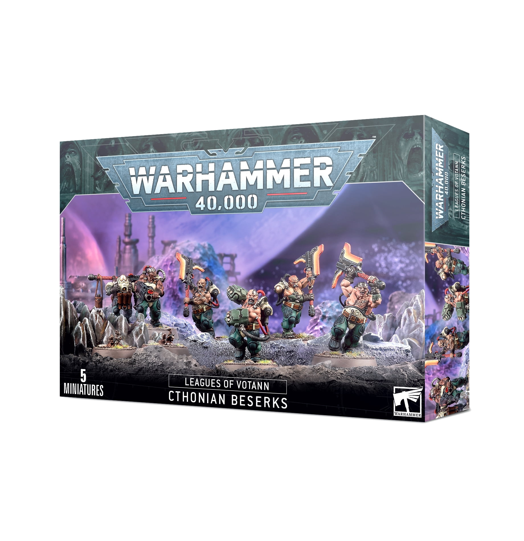 Games Workshop Warhammer 40K Leagues of Votann: Cthonian Berserks GWS ...