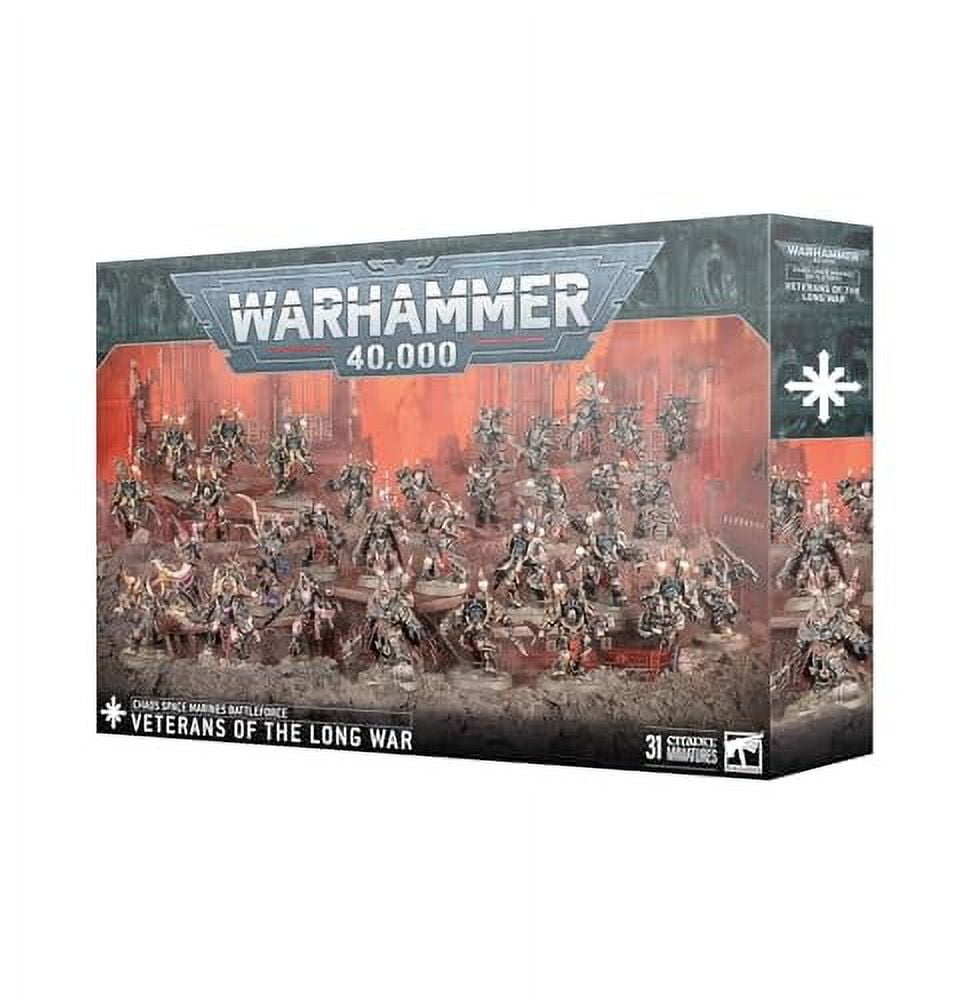 Games Workshop Chaos Space Marines Battleforce, Veterans of the Long ...