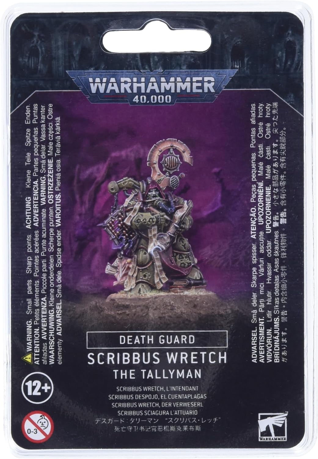 Games Workshop Warhammer 40k Death Guard Scribbus Wretch The Tallyman ...