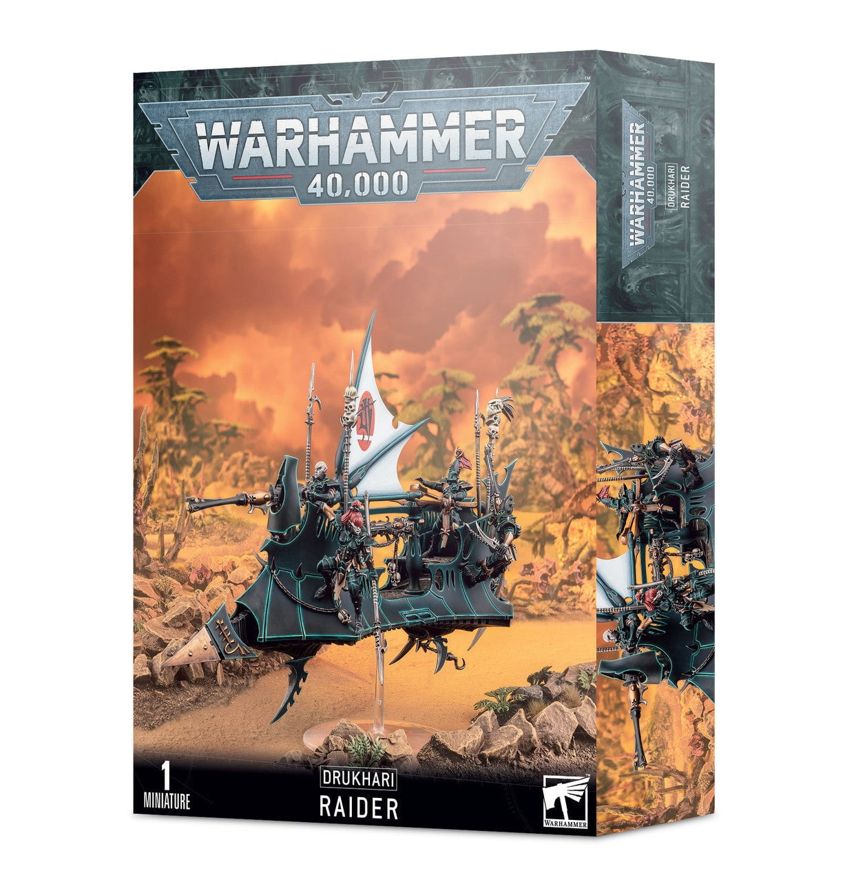 Games Workshop Warhammer 40k Drukhari Dark Eldar Raider 45-10 - Walmart.com