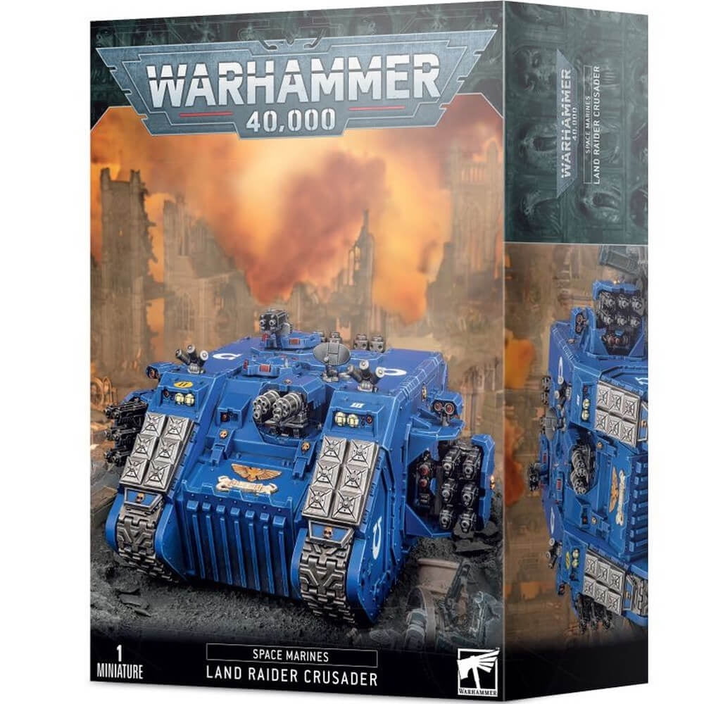 Games Workshop - Warhammer 40K - Space Marines - Land Raider Crusader ...