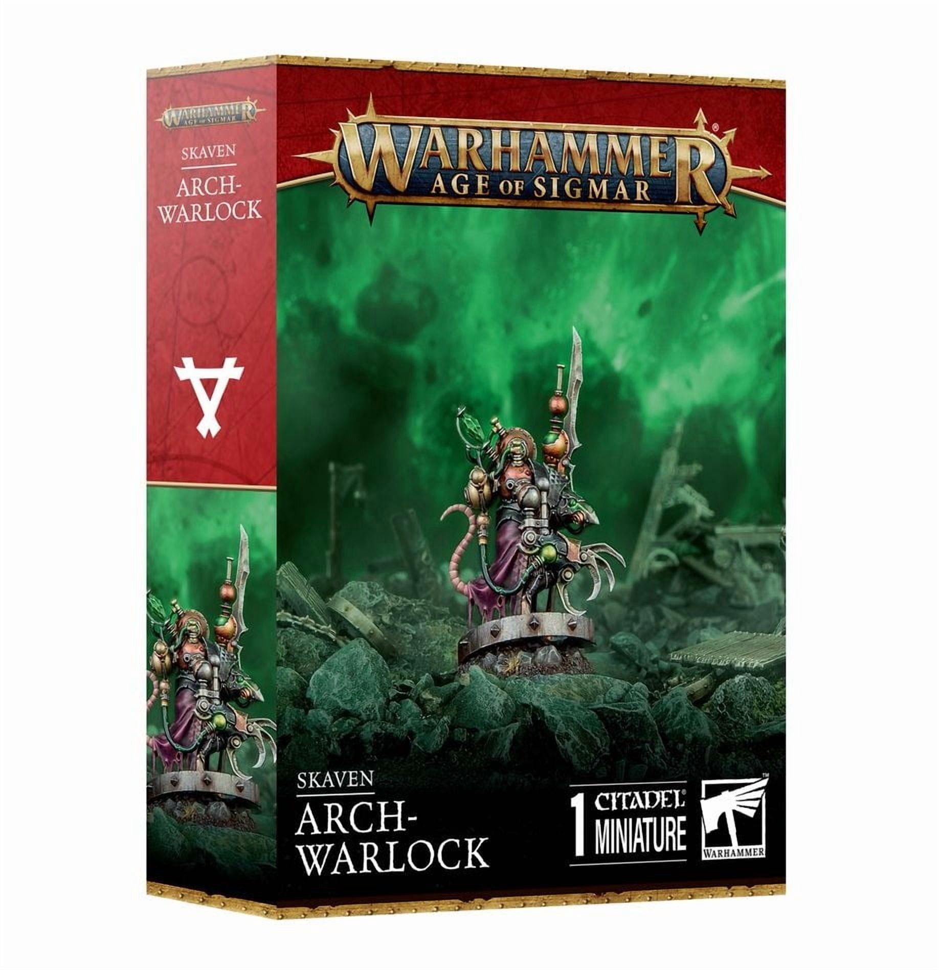 Games Workshop - Warhammer Age of Sigmar - Skaven - Arch-Warlock ...