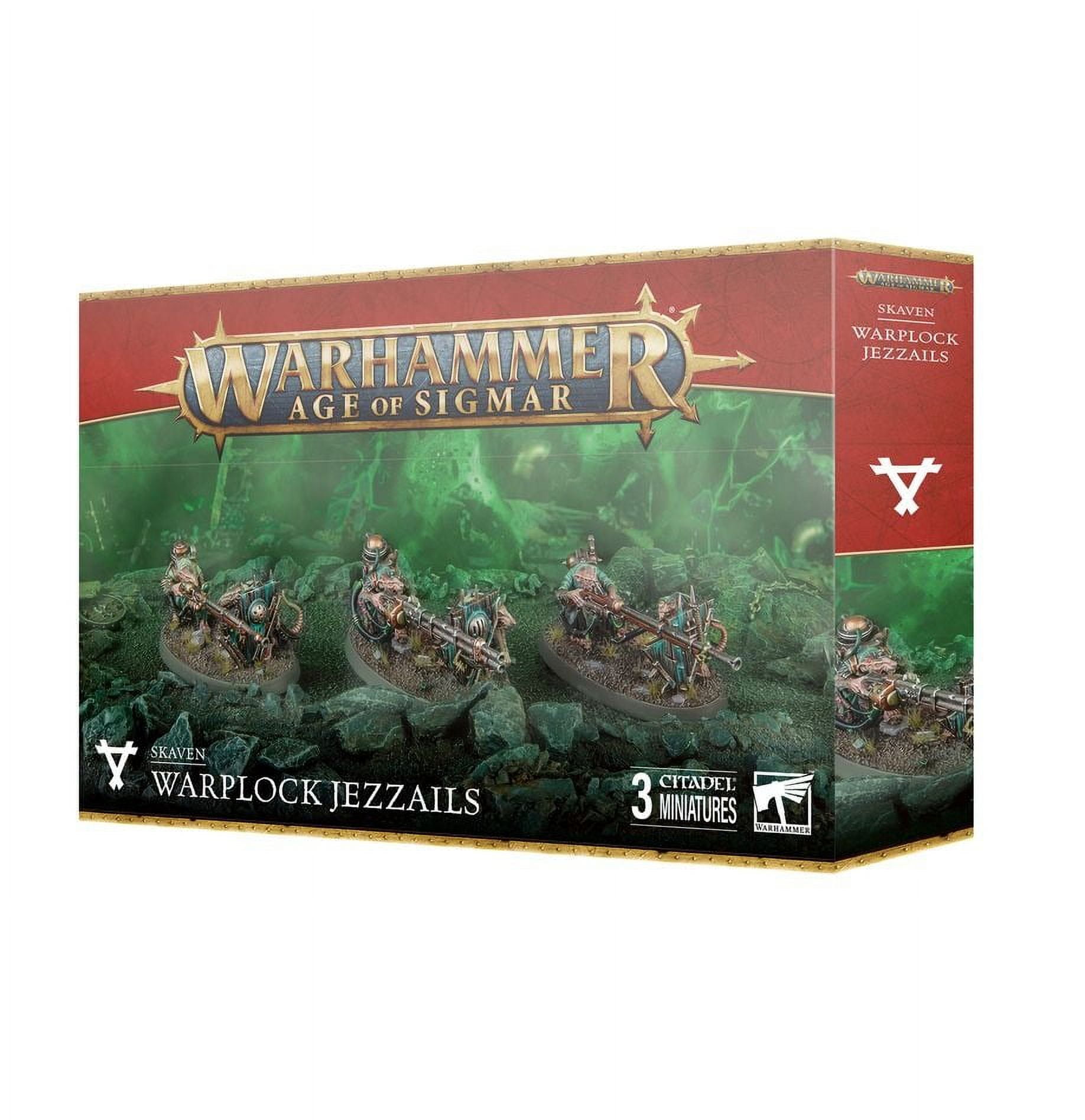 Games Workshop - Warhammer Age of Sigmar - Skaven - Warplock Jezzails ...