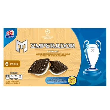 Gamesa Emperador Mexican Chocolate Sandwich Cookies, 6 Packs, 14.34 oz ...