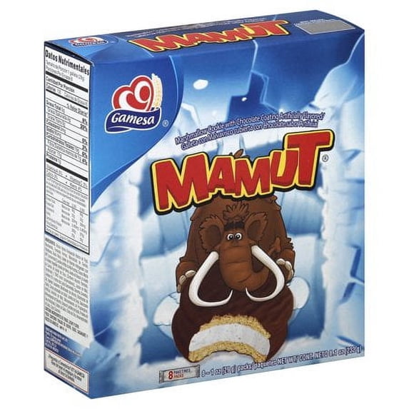 Gamesa Mamut Cookies (Pack of 12) - Walmart.com