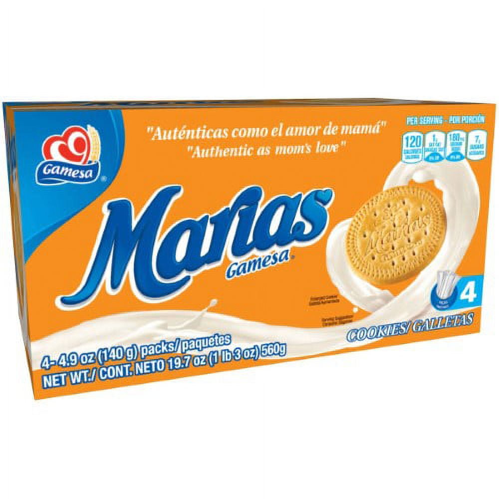 Gamesa Marias Cookies Vanilla (Pack of 10) - Walmart.com