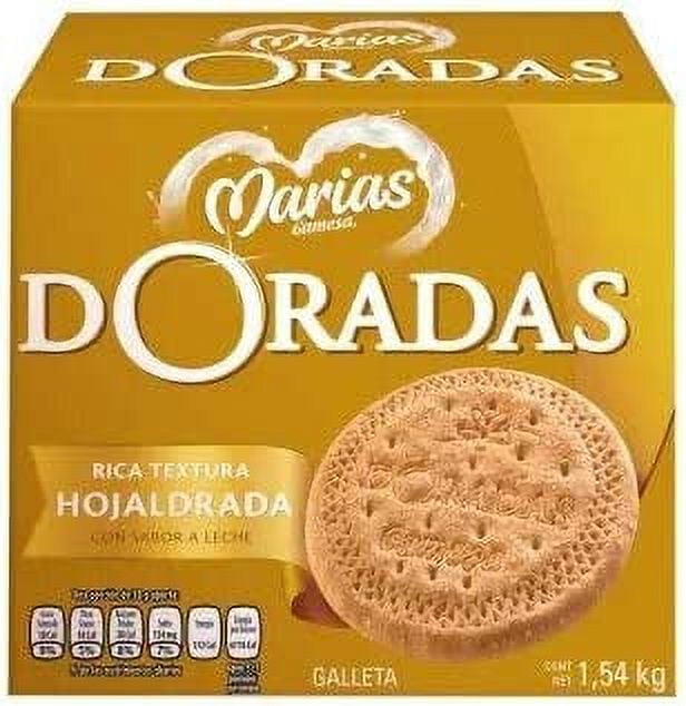 Gamesa Marias Doradas, Mexican Traditional Cracker Cookies, 1.54 kg, 8 ...