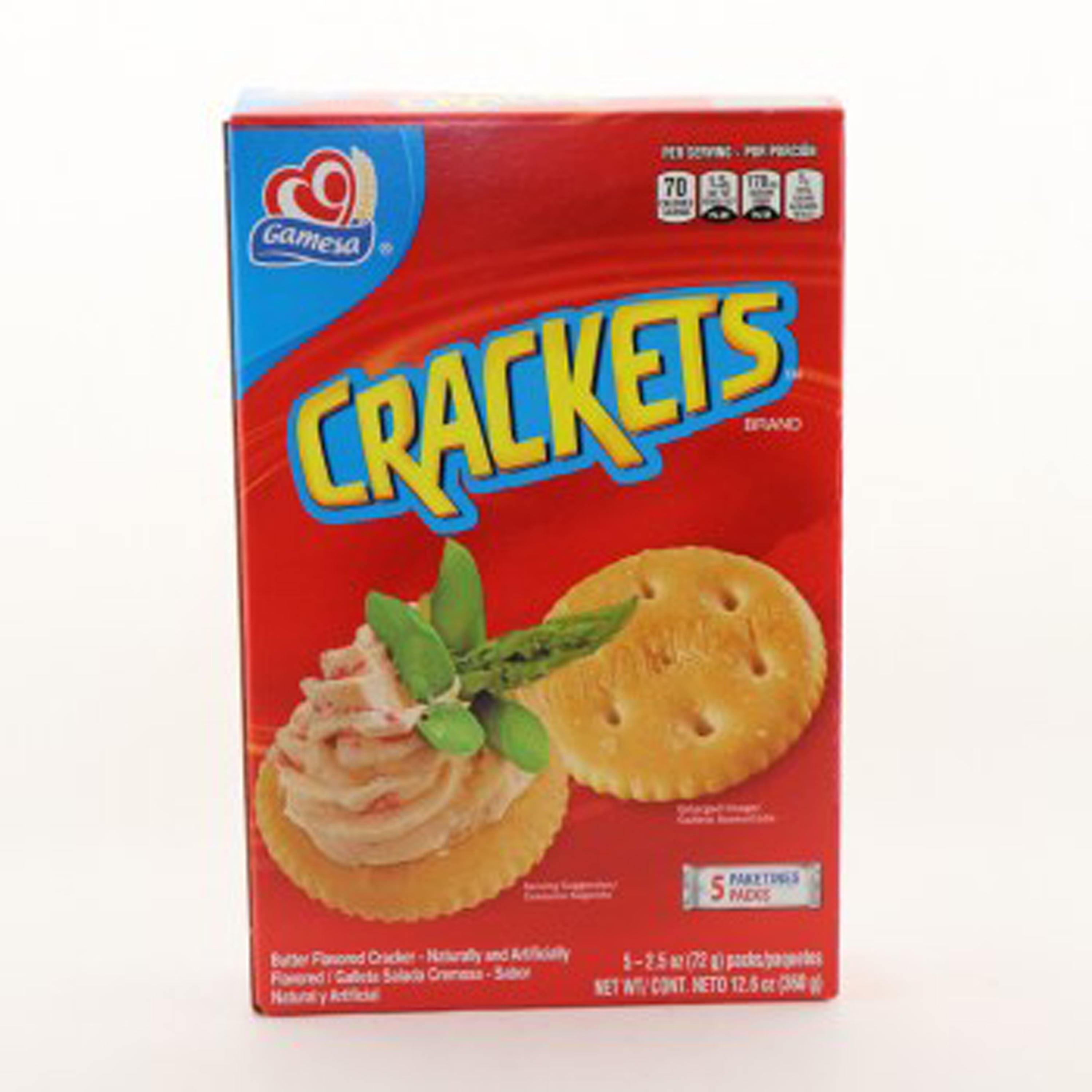 Gamesa Sabrosas Buttery Crackers, 5ct - Walmart.com