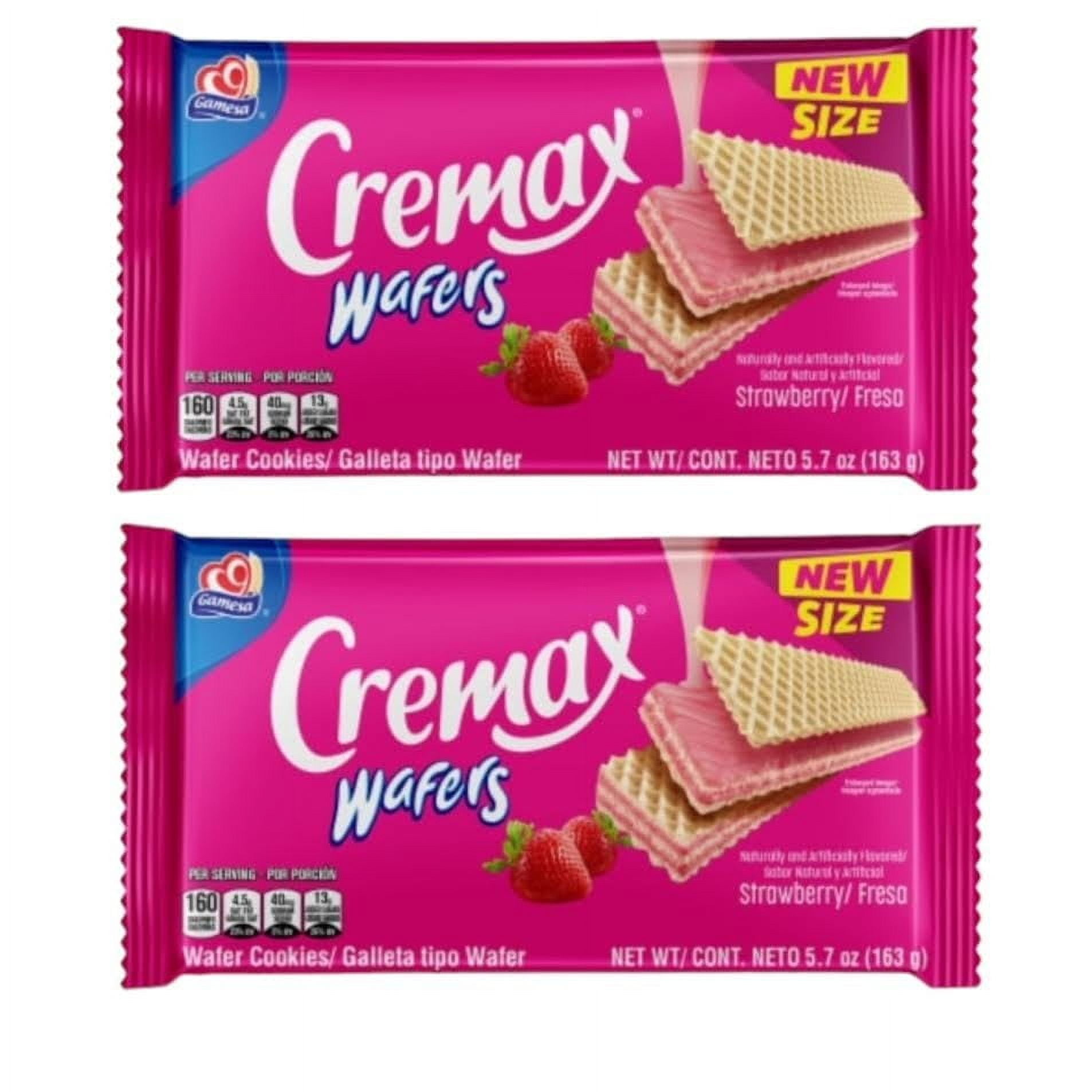 Gamesa Sugar Wafer Strawberry 5.7 oz, Pack of 2 - Walmart.com