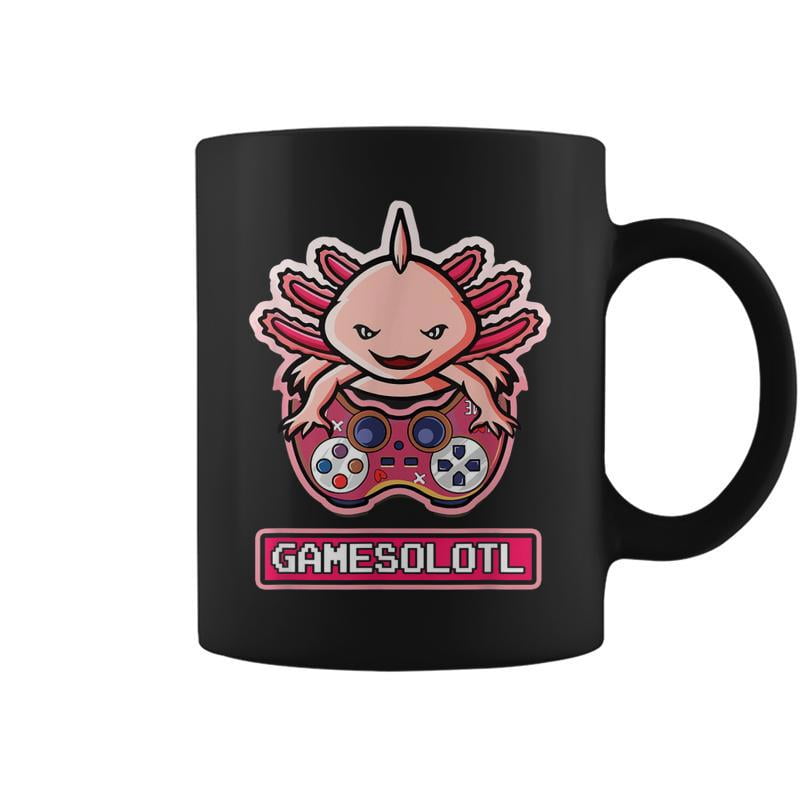 Gamesolotl Axolotl Fish Lover Funny Video Game Gaming Gift - Walmart.com