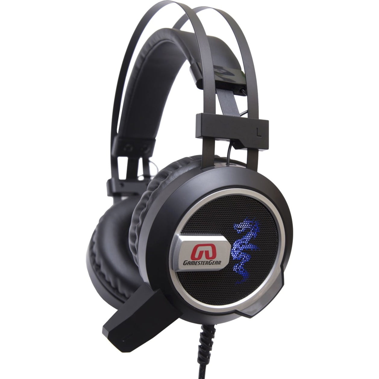 Falcon Flashy Stereo Gaming Headset with LED, Comfortable Big Over-ear ...