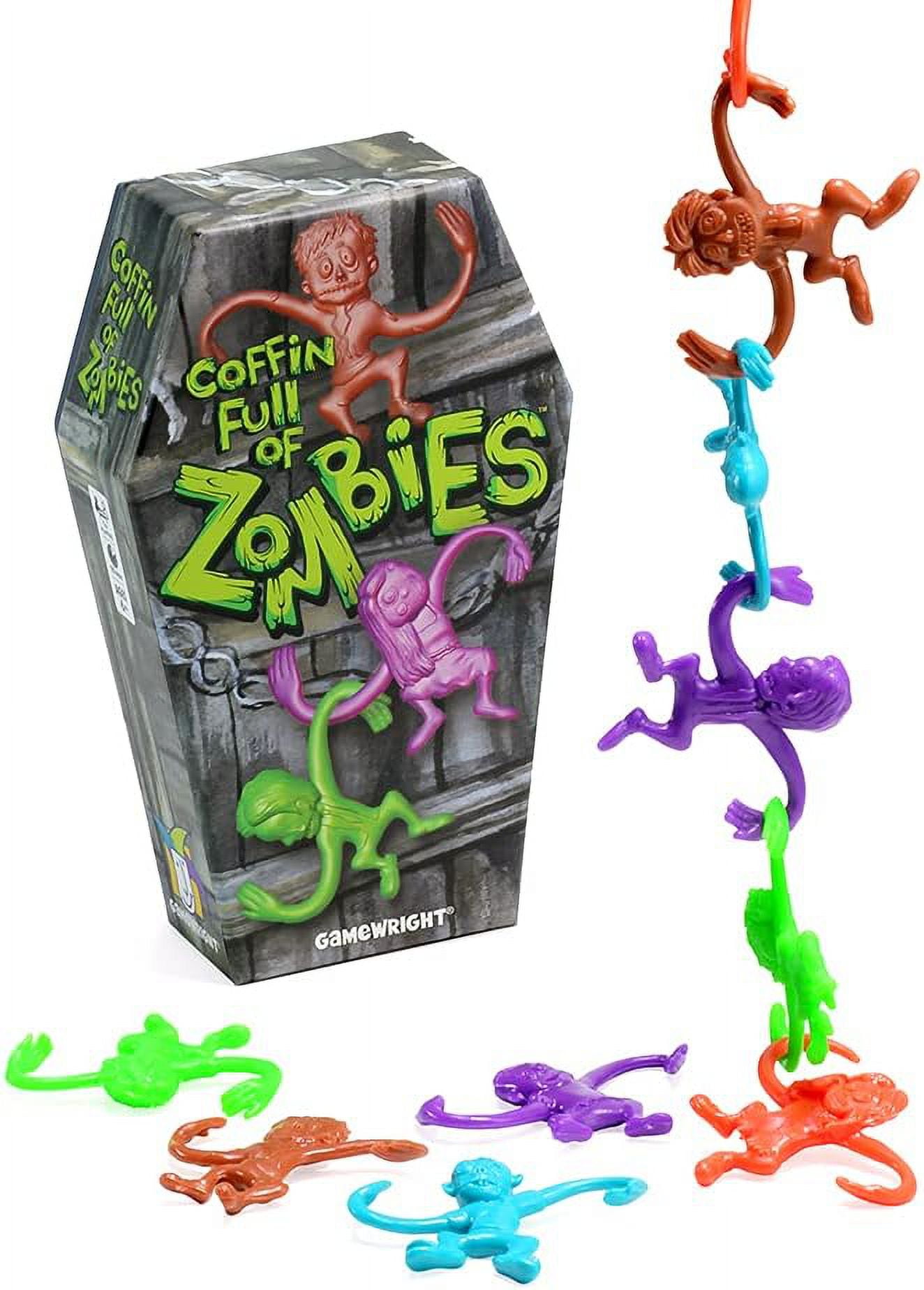 Gamewright Coffin Full of Zombies - Connect the Corpses, The Death ...