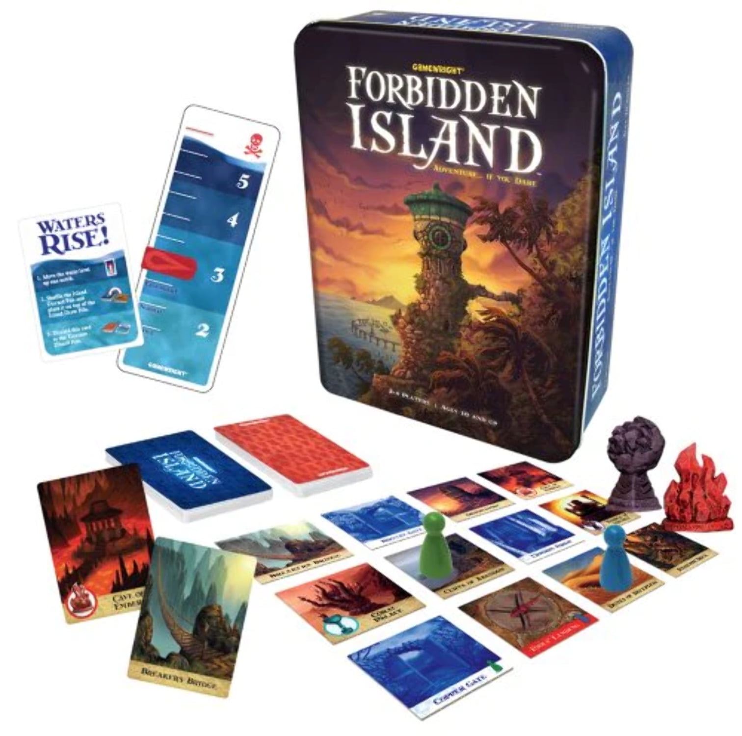 Gamewright - Forbidden Island – The Cooperative Strategy Survival ...