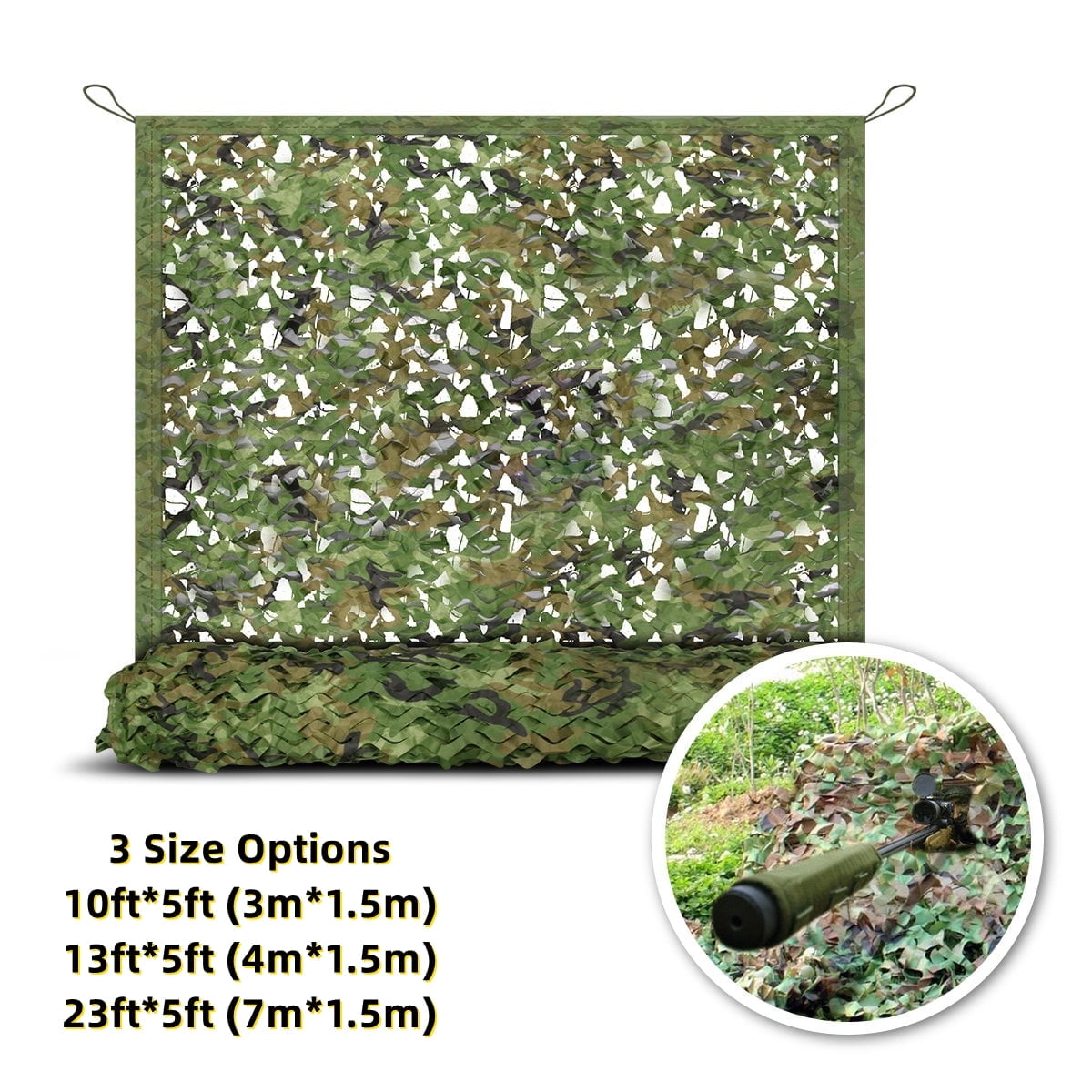 Oxford Fabric Camo Netting 10 x 5ft - Military Hunting Blind for Deer ...