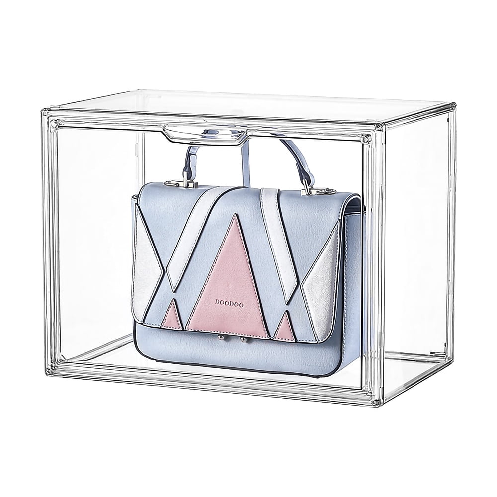 Gamic Purse Organizer for Closet Clear Acrylic Display Case Handbag ...