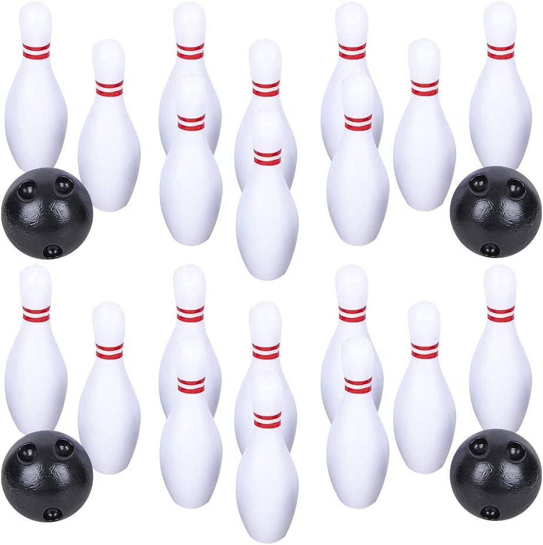 Gamie Kids Bowling Set Ages 3+ – 2 Sets, 10 Pins & Balls Each, Durable ...