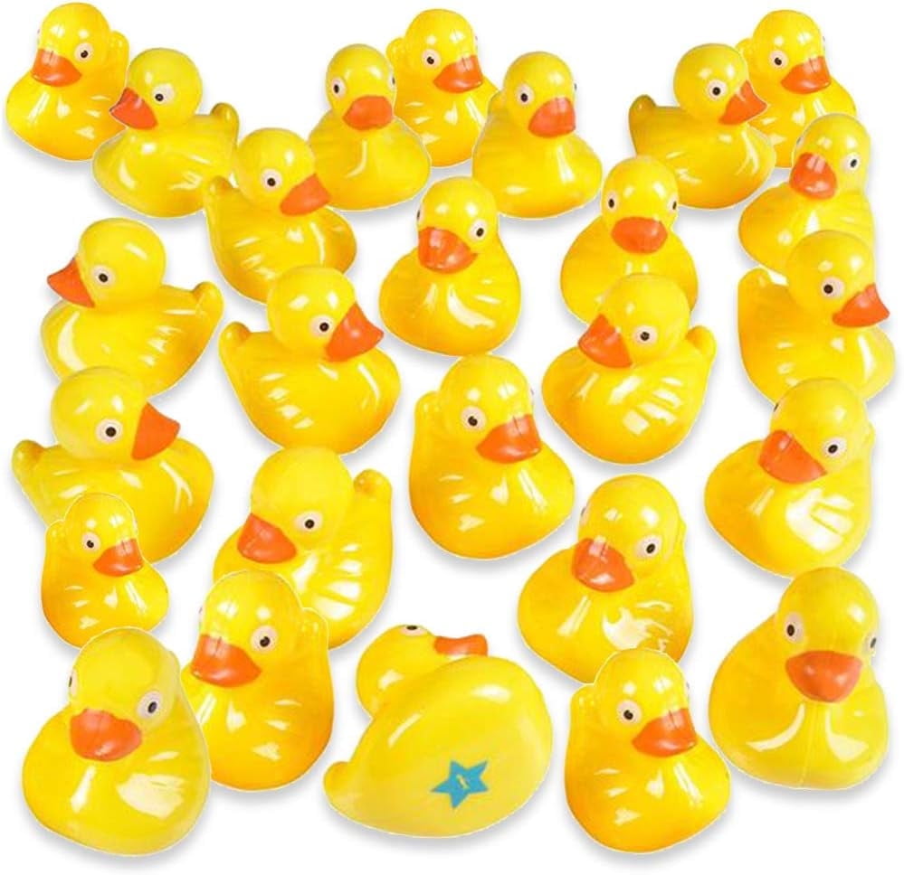 Gamie Plastic Duck Matching Game - Fun Rubber Ducks for Kids, Preschool ...