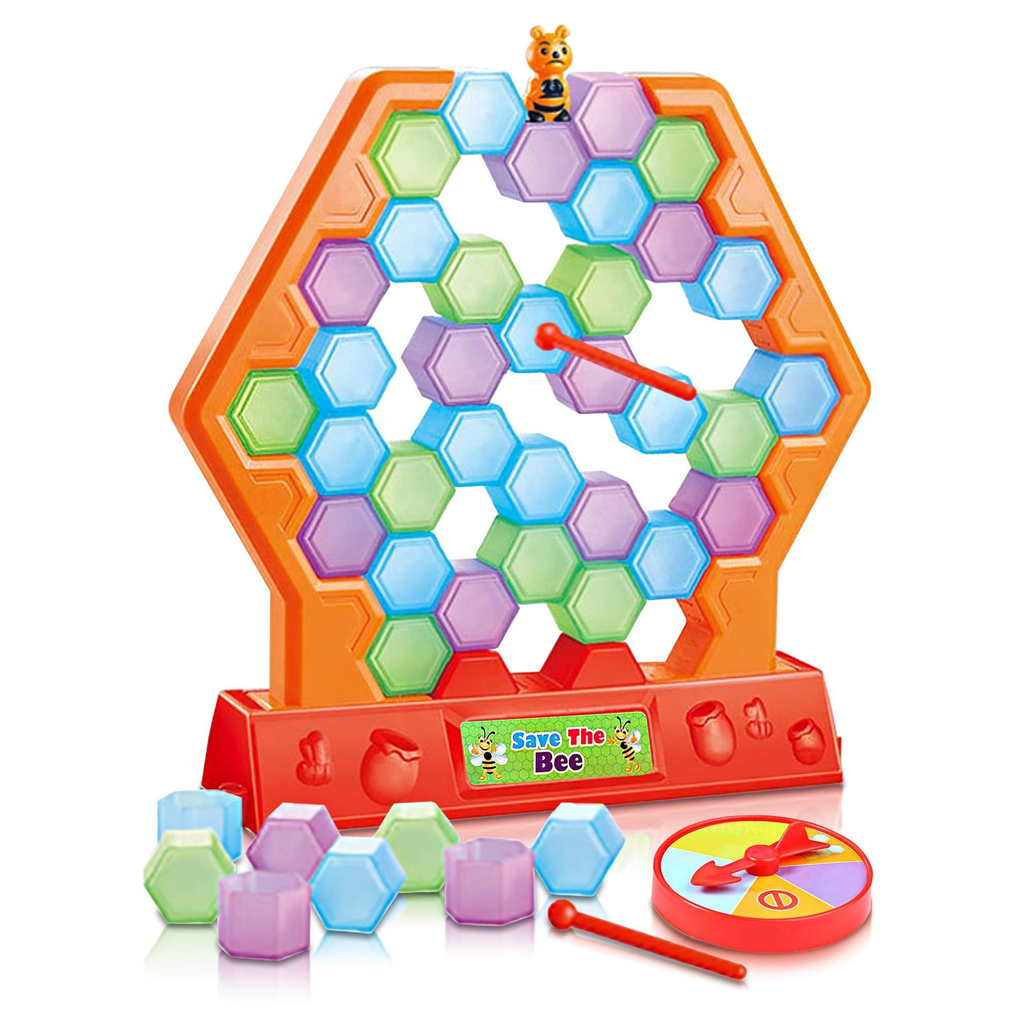 Gamie Save The Bee Game for Kids - Interactive Stacking and Tumbling ...