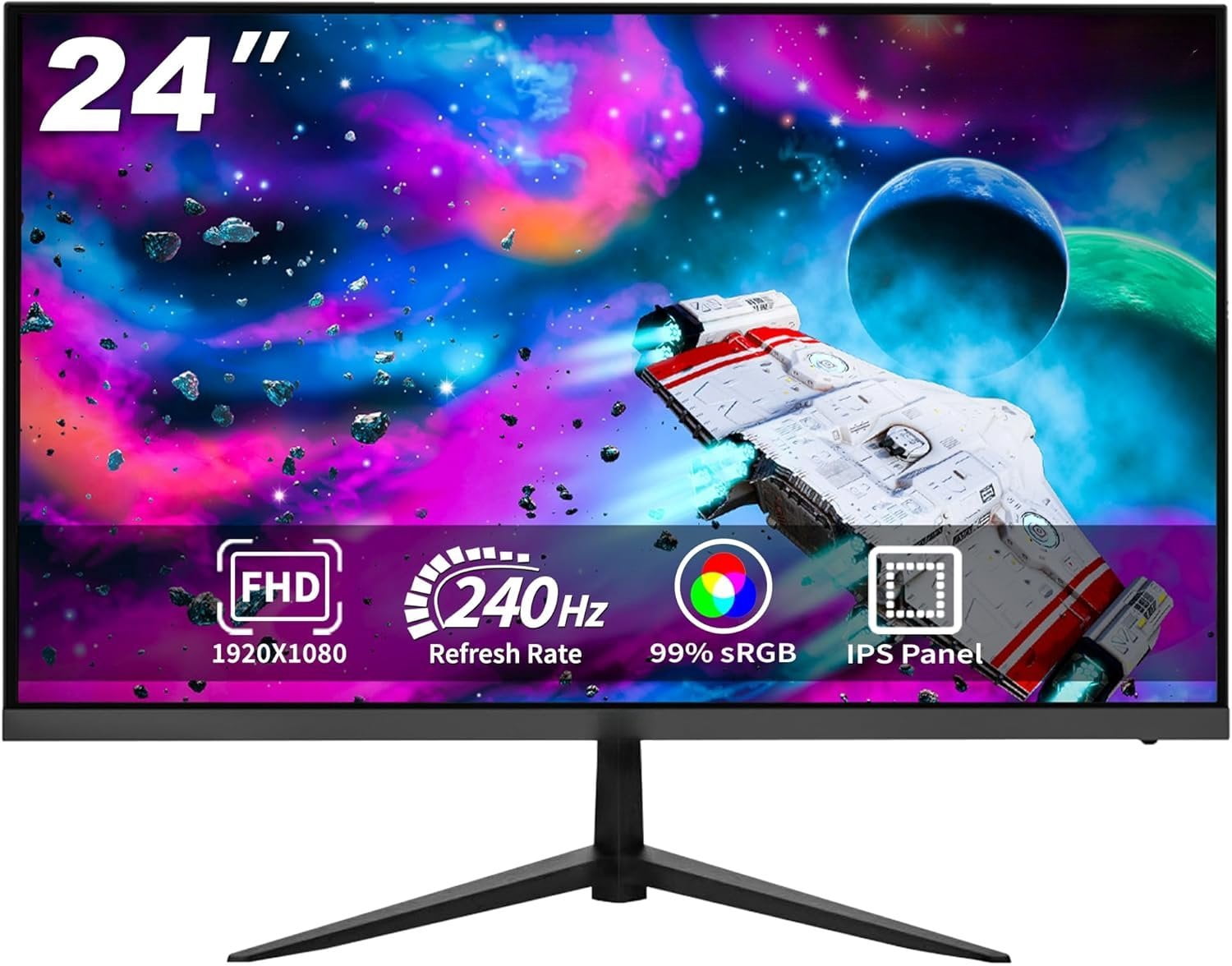 Gaming , 23.8'' Gaming FHD(1920x1080) 240Hz, Computer Gaming Monitors w ...