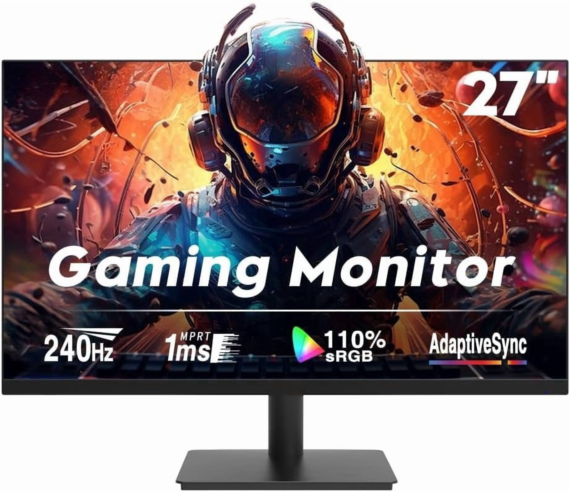 Gaming 27 inch 240Hz 1ms FHD (1920x1080p) Computer , 110% sRGB HDR10 x ...