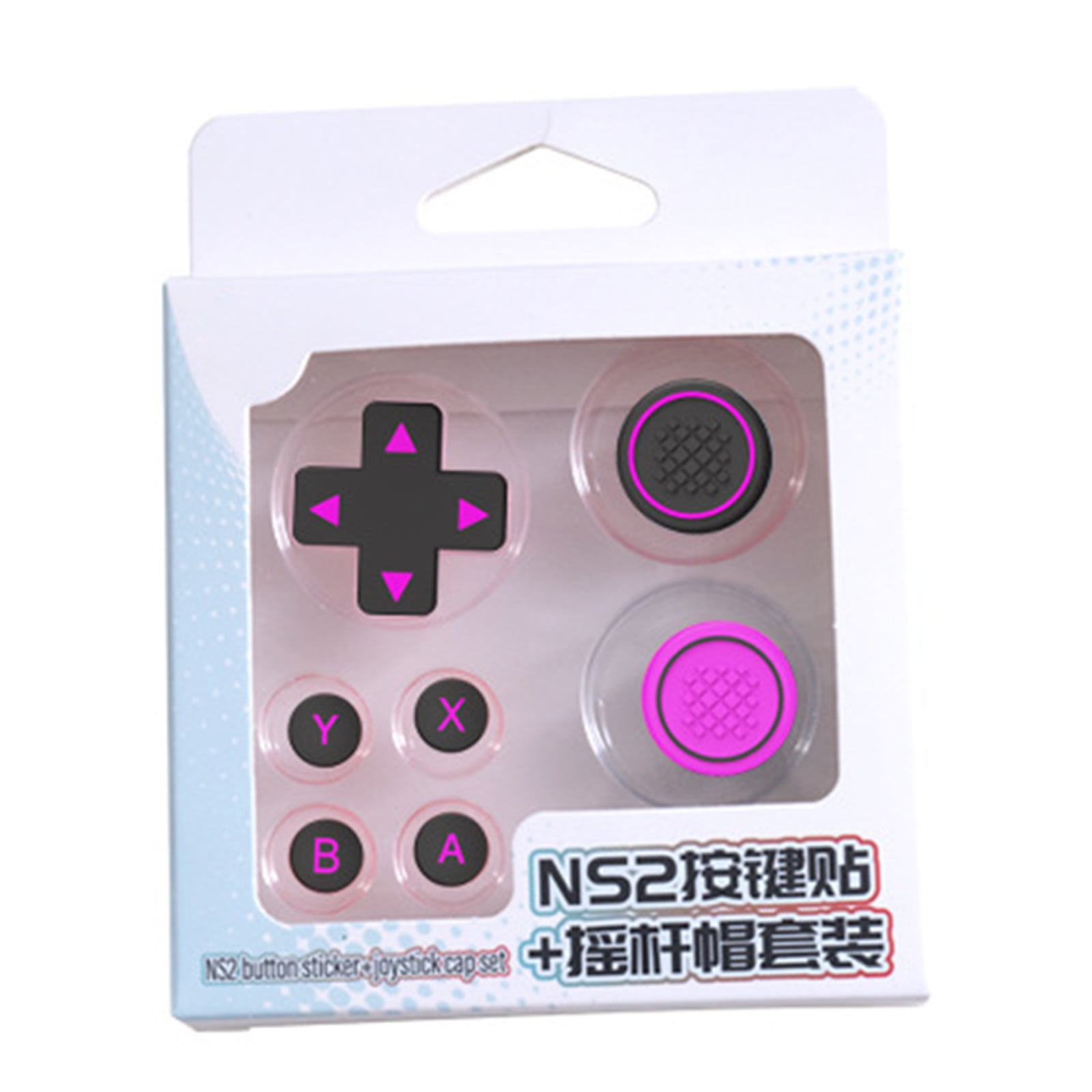 Gaming Accessory for NS2 Controller Thumb Grip Caps Covers Silicone D ...
