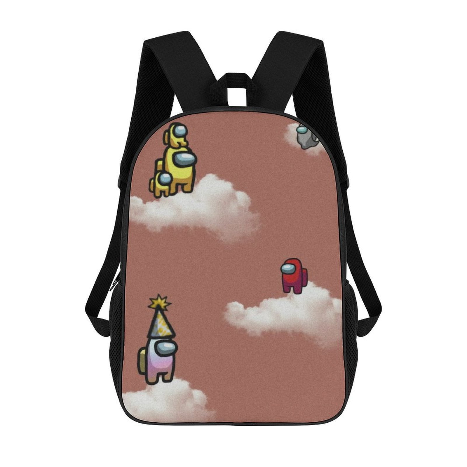 Gaming Among Us Clouds Backpack Travel Bag for Men & Women Lightweight ...